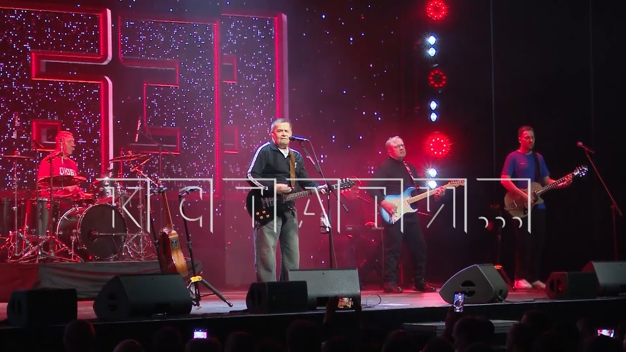 Группа «Любэ» выступила в Нижнем Новгорода на концерте «80 лет под ...